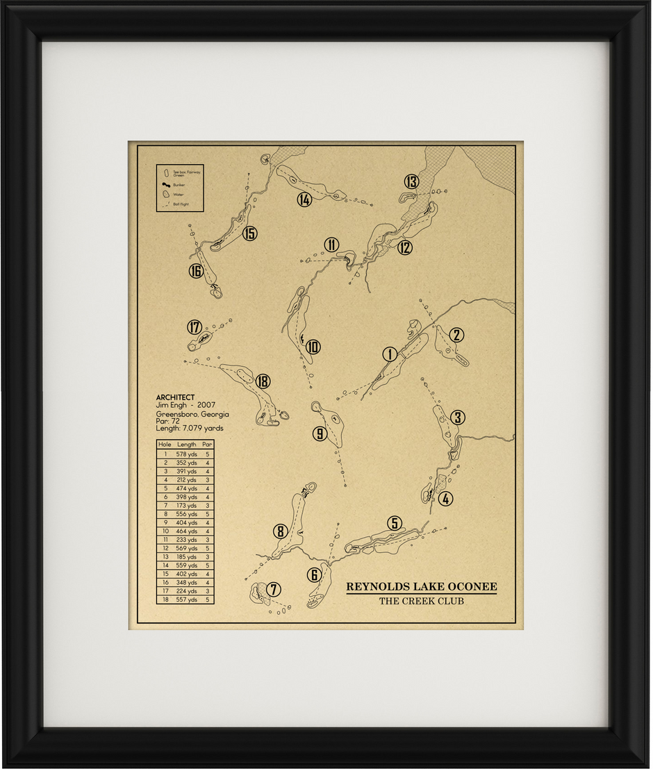 Outline Style Prints – Page 4 – GolfBlueprints
