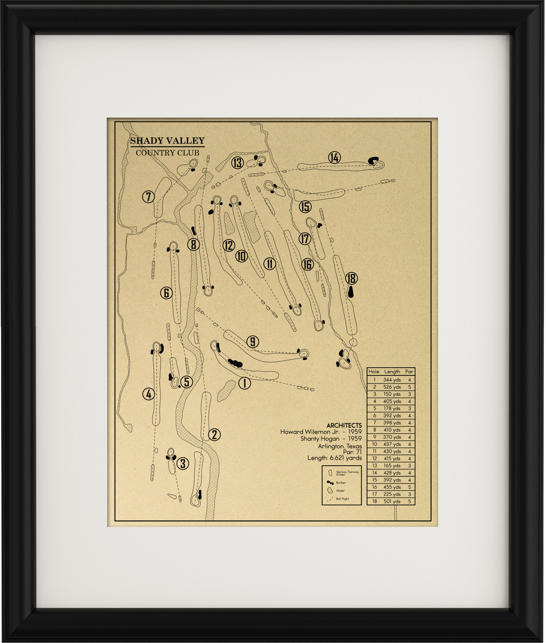 Outline Style Prints – Page 4 – GolfBlueprints