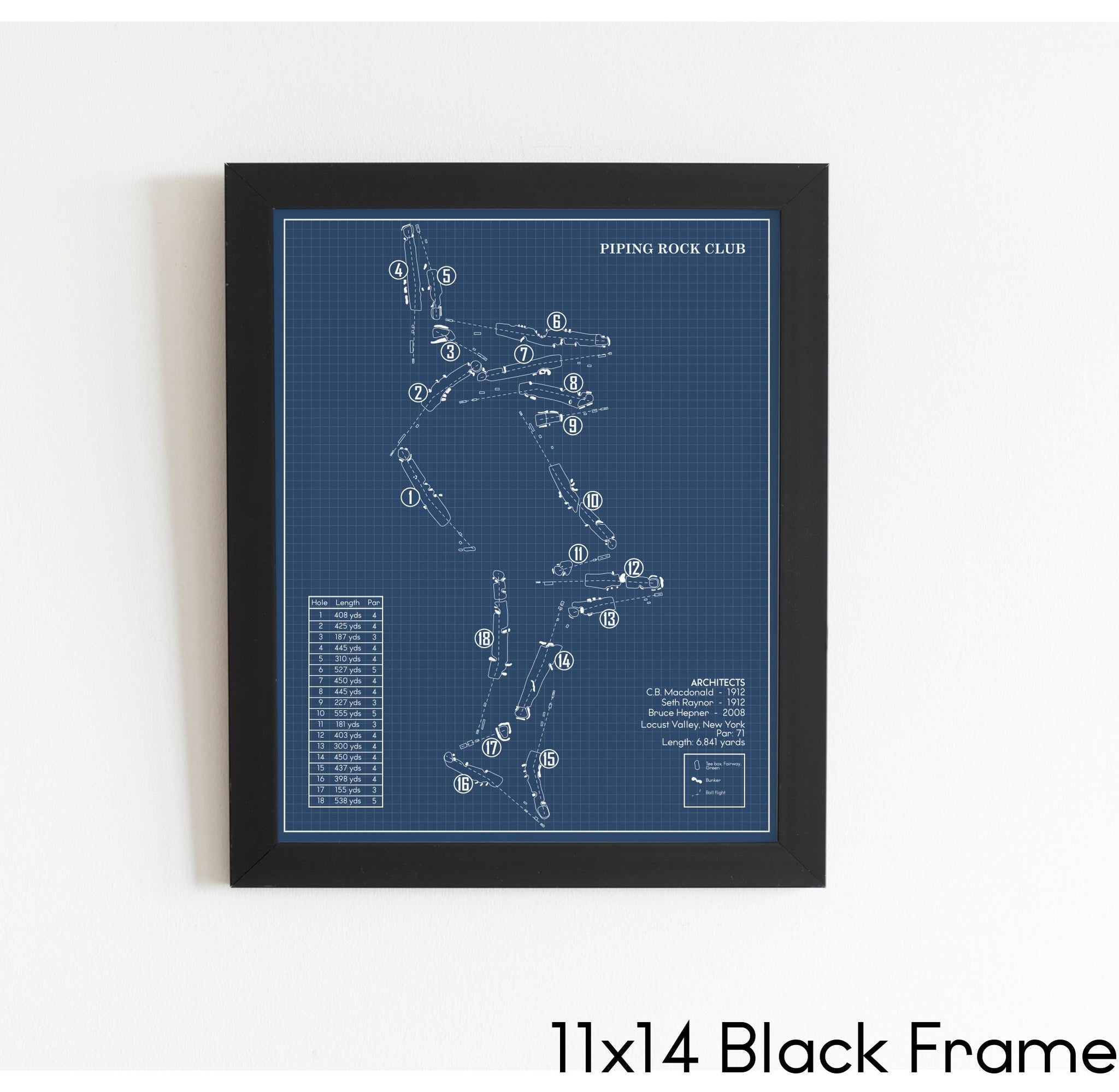 Piping Rock Club Blueprint (Print) – GolfBlueprints