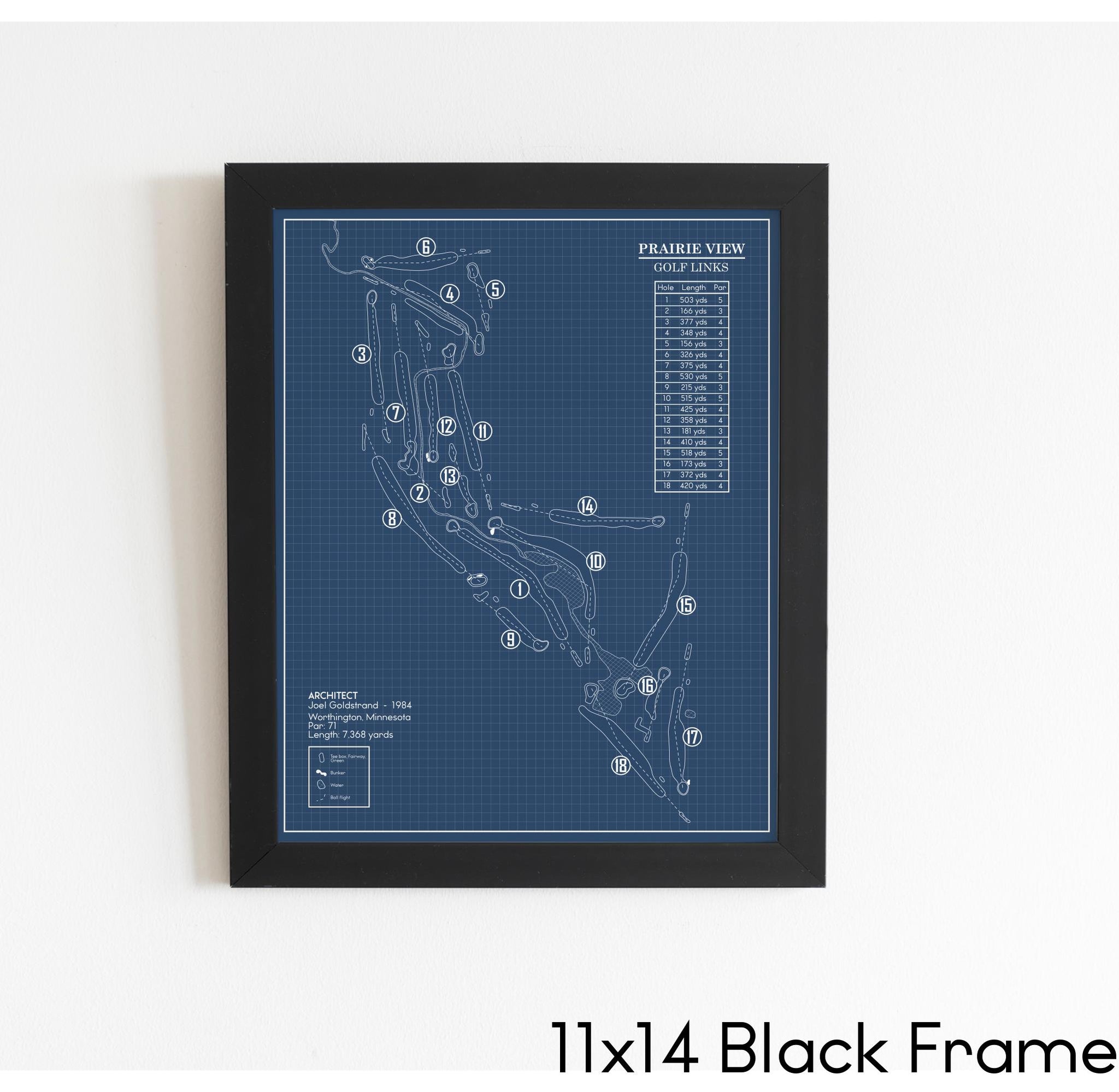 Prairie View Golf Links Blueprint (Print) – GolfBlueprints
